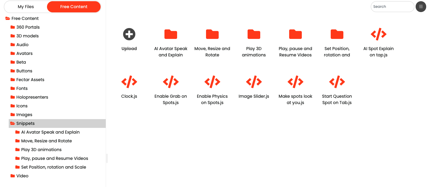 Where can I find Snippets? - Fectar